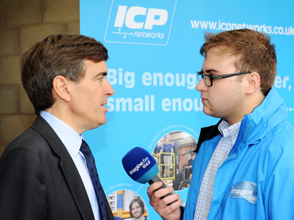 David Rutley Praises ICP Networks